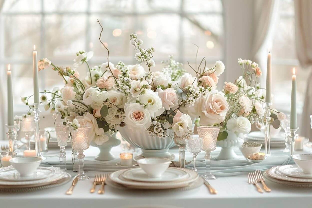 Décorer table mariage : idées élégantes pour une réception chic