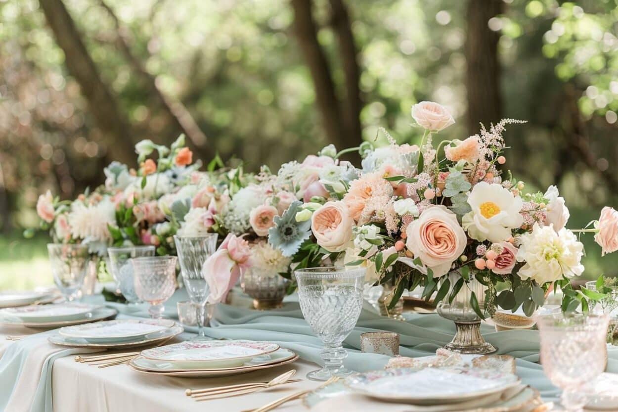 Décorer table mariage : idées élégantes pour une réception chic