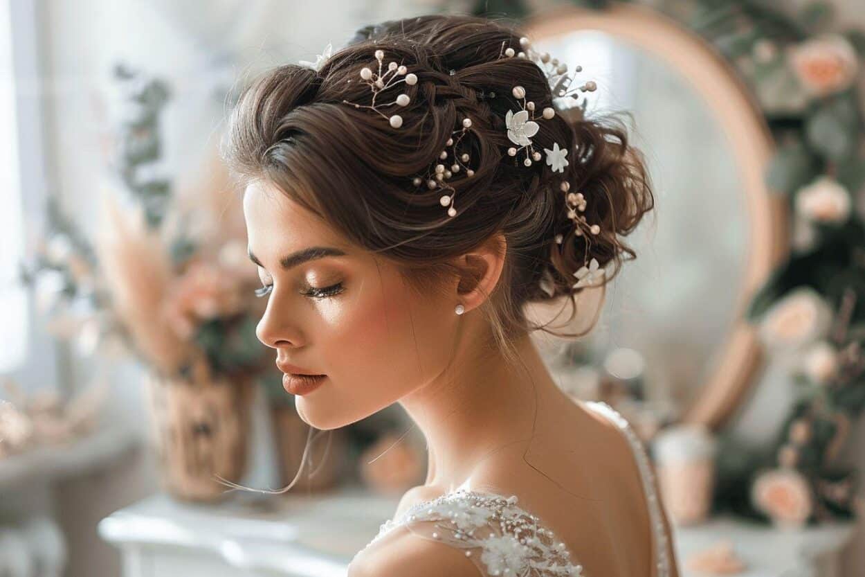 Coiffure Sur Le Cote Mariage