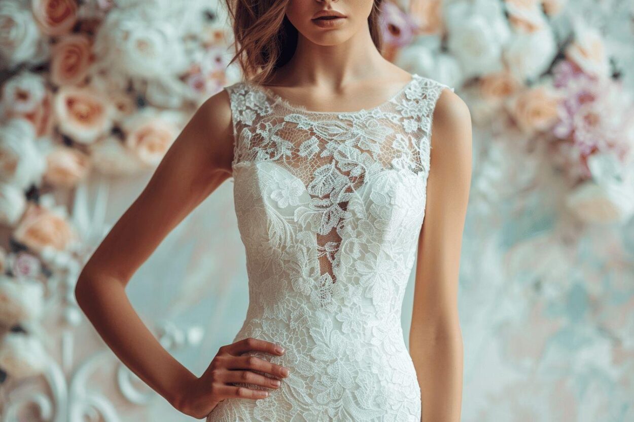 Robe fourreau mariage : élégance et raffinement assurés