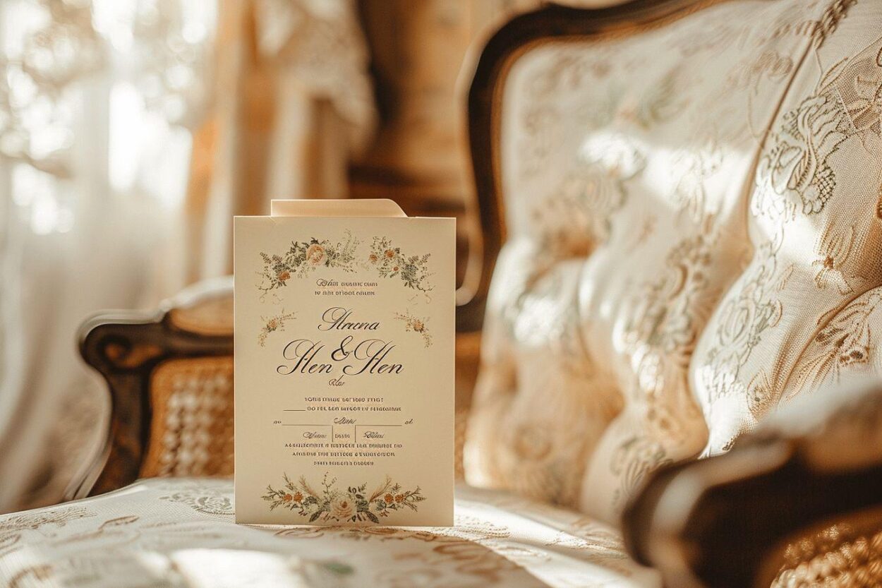 Texte invitation mariage traditionnel : conseils et exemples