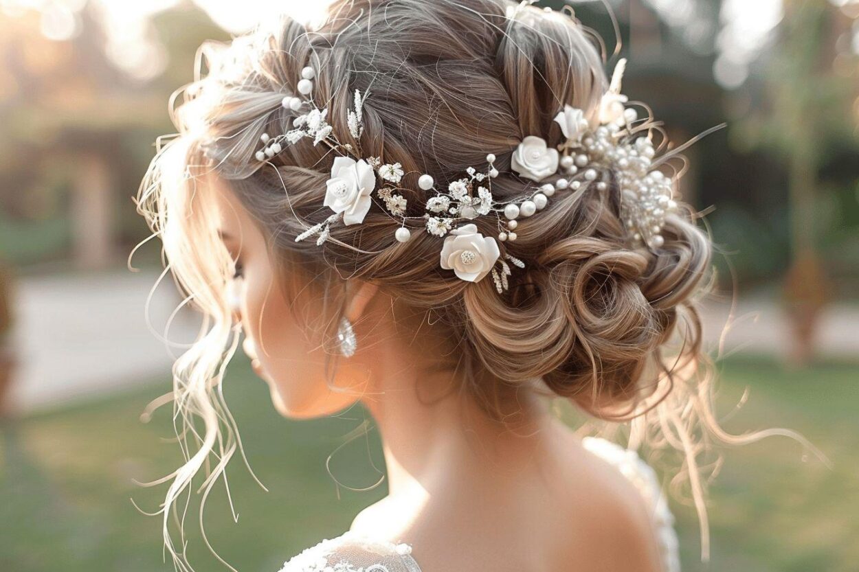 Coiffure mariage coiffé décoiffé : style idéal jour J