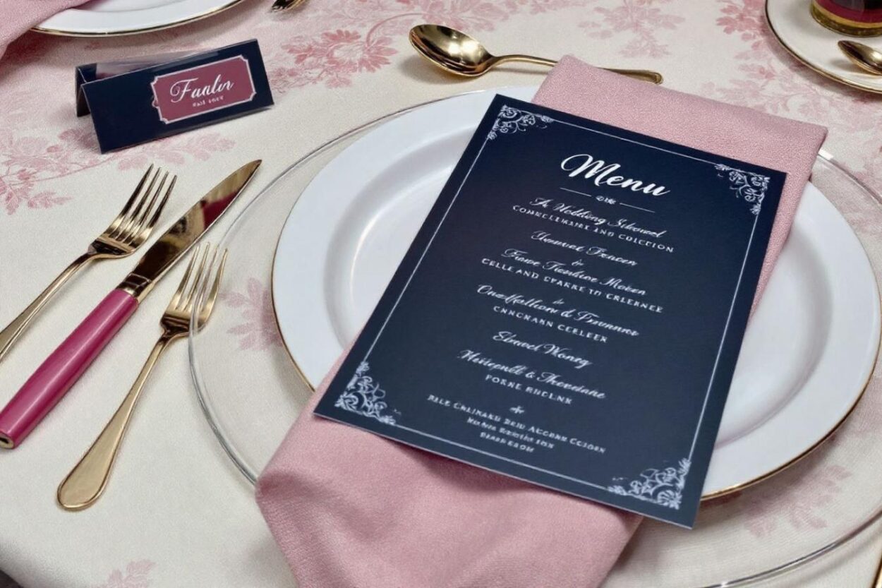 Menus mariage originaux : idées pour surprendre vos invités