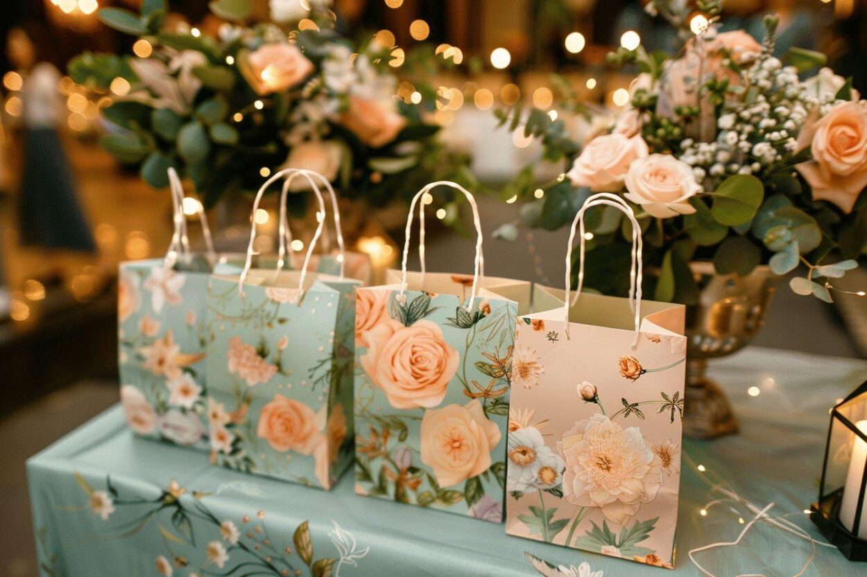 Sachet cadeau mariage : idées uniques pour vos invités