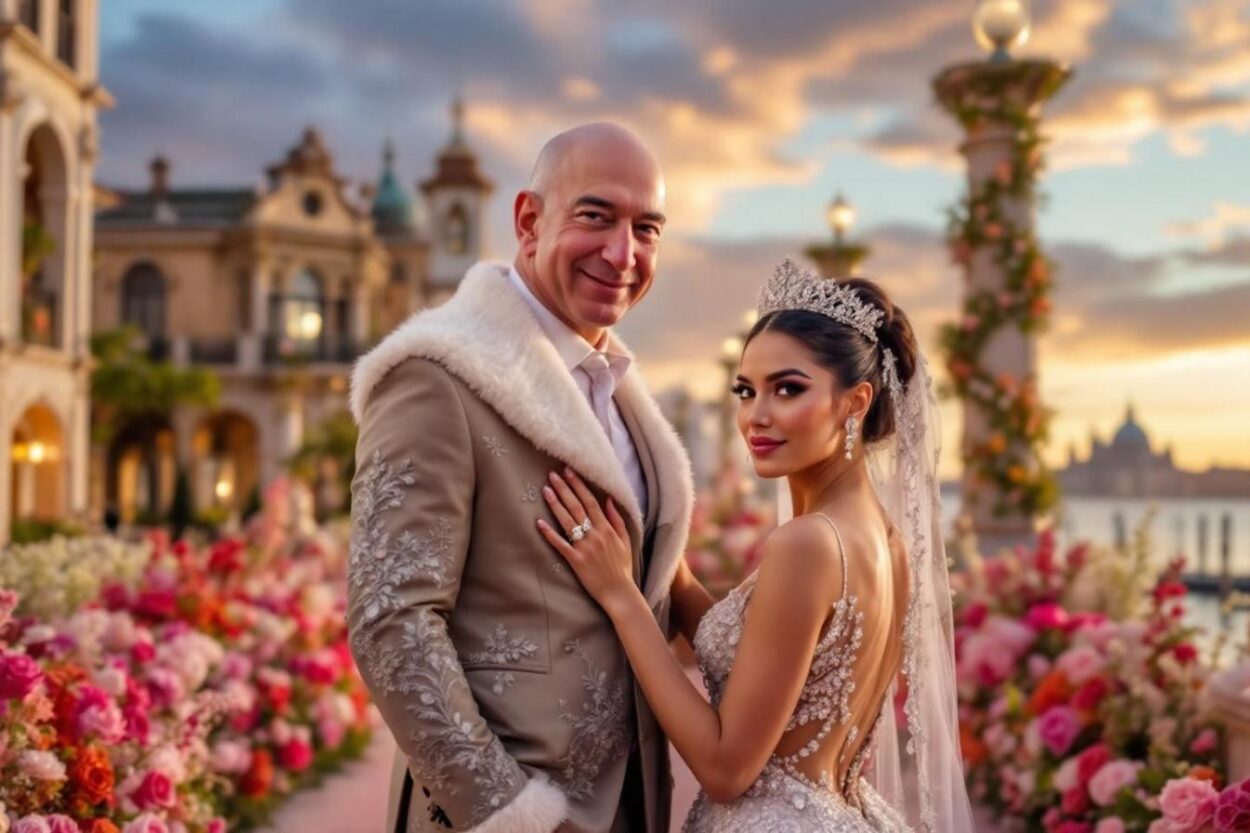 Mariage Bezos à Venise : coût extravagant et invités VIP
