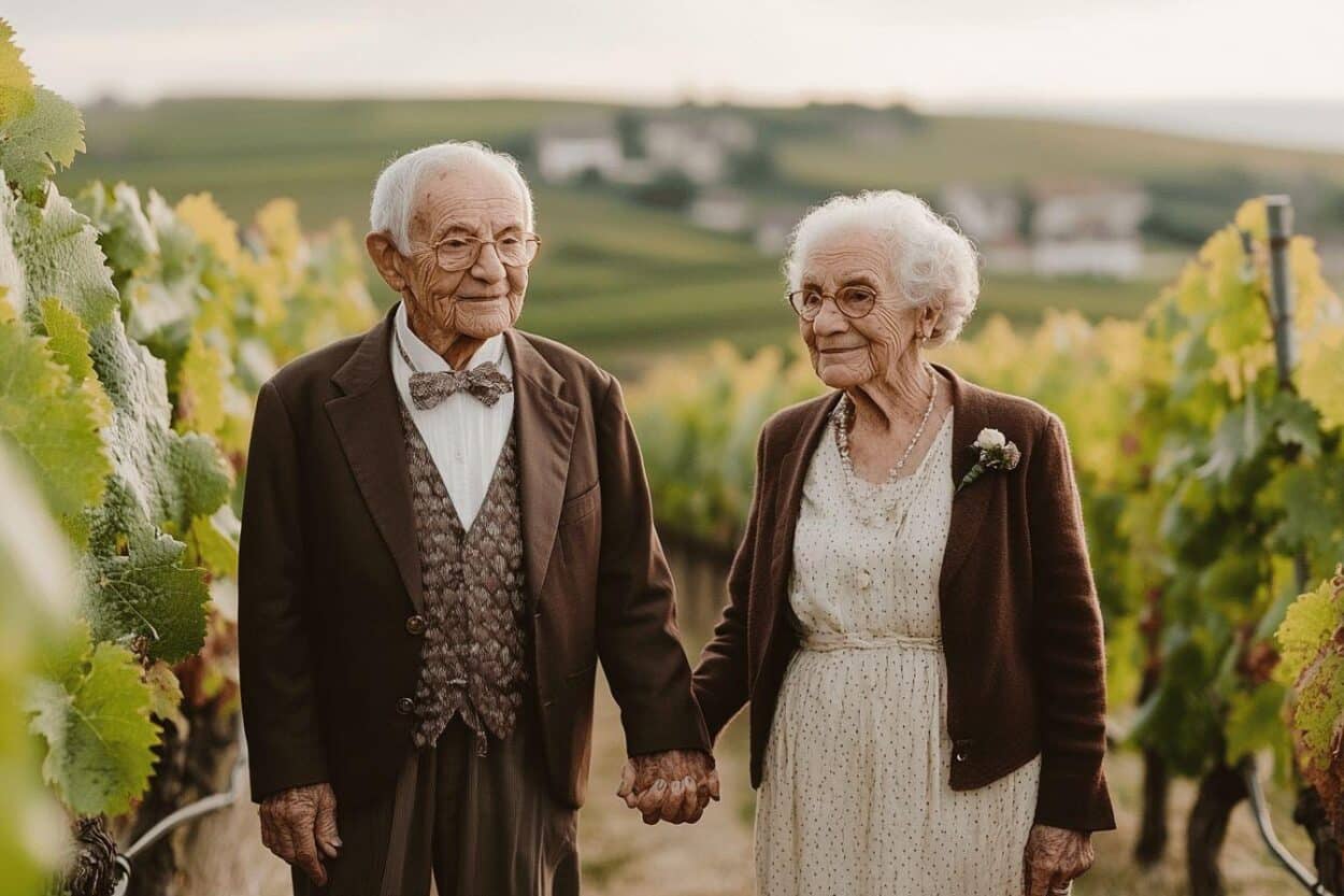 Arbois : 76 ans d'amour pour ce couple, un secret